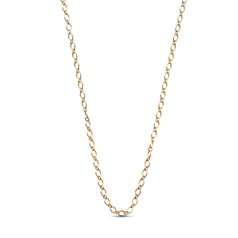 Simple Charm Necklace Gold - Vakre Vene